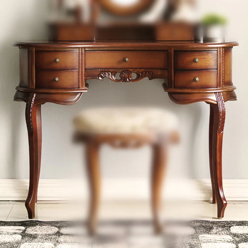 TAYLOR SHERATON American Dressing Table Solid Wood Bedroom Vanity Tabl ...