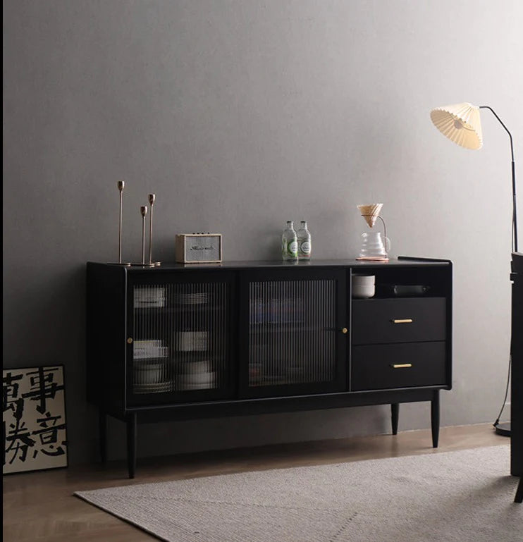 AMALIA Scandinavia Buffet Sideboard Modern Solid Wood sideboard ( 4 Co ...