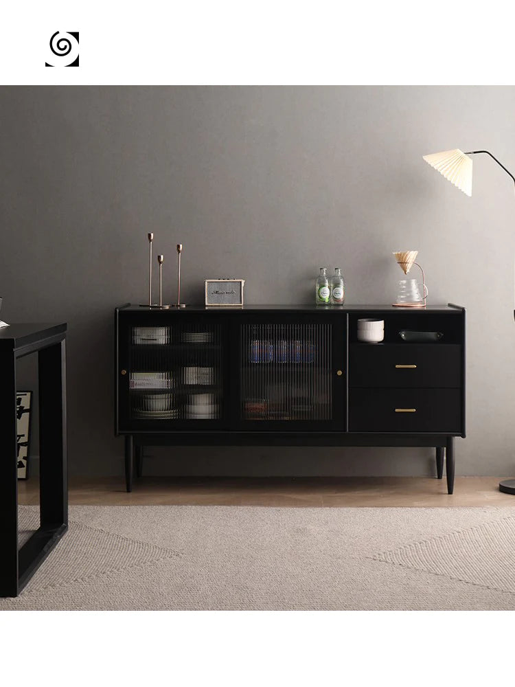 AMALIA Scandinavia Buffet Sideboard Modern Solid Wood sideboard ( 4 Co ...